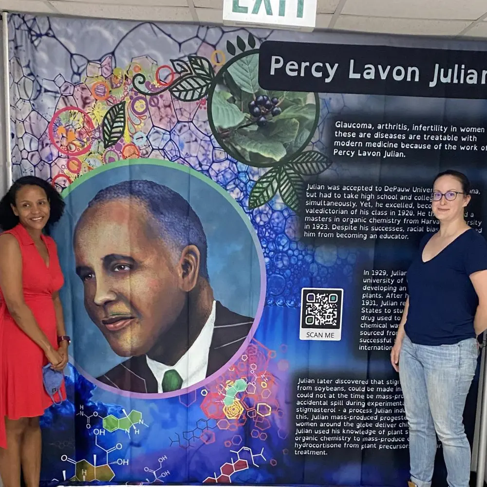 Contributions of Black plant scientists highlighted in area HBCU art ...